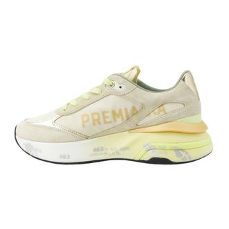 Premiata Femme, Chaussures, Beige, Taille: 40 EU Baskets