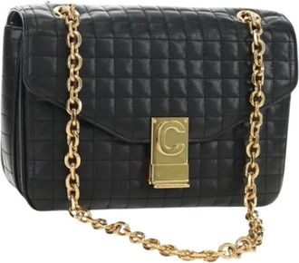 Celine Sac bandouli&egrave;re vintage Pre-owned - Femme - Pre-owned - Noir - Taille: ONE Size