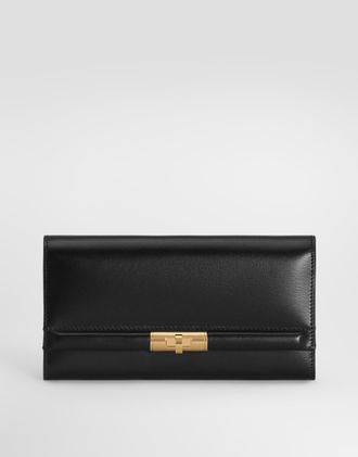 Dolce & Gabbana P.foglio French Flap - Frau Geldb&ouml;rsen Und Kleinlederwaren Schwarz Onesize