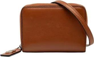 Valentino Sac bandouli&egrave;re vintage Pre-owned - Femme - Pre-owned - Brun - Taille: ONE Size