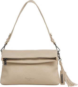 Pepe Jeans London Damen Gaia Tasche, Beige (Elfenbeinweiß)