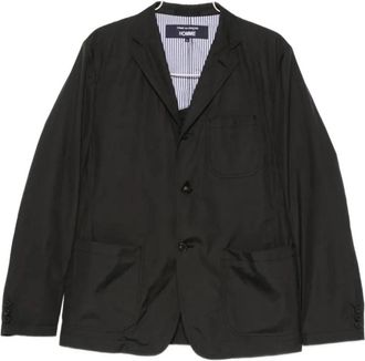 Comme Des Gar&ccedil;ons Button Pocket Cotton Blazer - - Jackets - Herren - Schwarzk - L