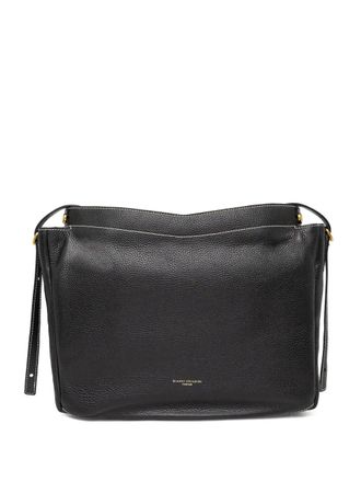 Gianni Chiarini sac porté épaule en cuir grainé - Noir