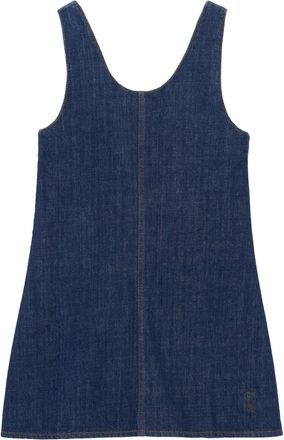 Ami Jeans-Minikleid mit Riemen - Blau