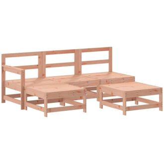 vidaXL Vidaxl - Salon de jardin 5 pcs bois massif douglas