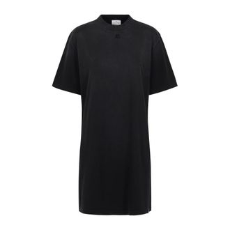 Courr&egrave;ges Damen, Kleider, Schwarzk, MGr&ouml;&szlig;e