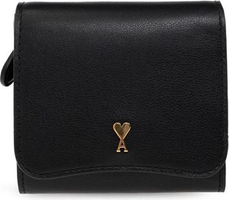 Ami Paris Paris Wallet - - Accessories - unisex - Schwarzk - ONE SIZE