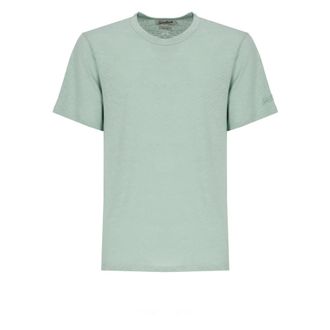 Saint Barth Ecstasea Leinen-Jersey-T-Shirt - - Tops - Herren - Gr&uuml;n - M