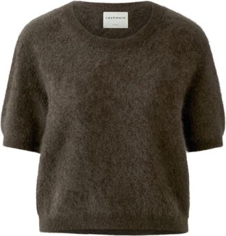 Oui Pull en cachemire - Femme - Pulls - Vert - Taille: 44 FR