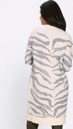Heine Strickjacke Strickmantel Langarm Jacquard