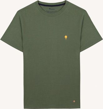 Faguo T-shirt kaki coton - ARCY