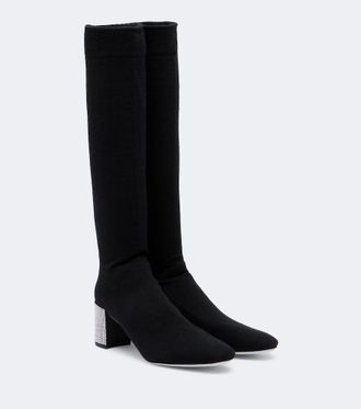 Rene Caovilla Bottes Sonia &agrave; cristaux