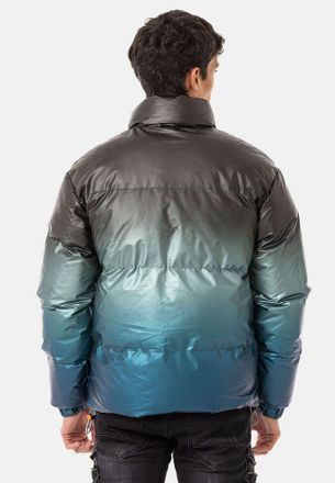 Cipo & Baxx Winterjacke Jacke mit Farbverlauf-Muster