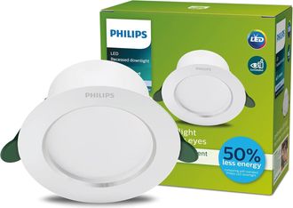 Philips 8720169308084 Diamond Einbauleuchte LED 2W Weiß