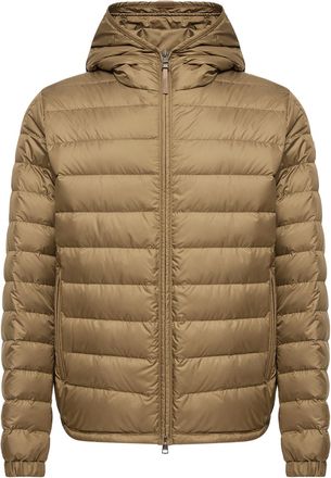 Moncler Moncler Doudoune Courte &Agrave; Capuche Solienn, Homme, Vert, Taille: 0