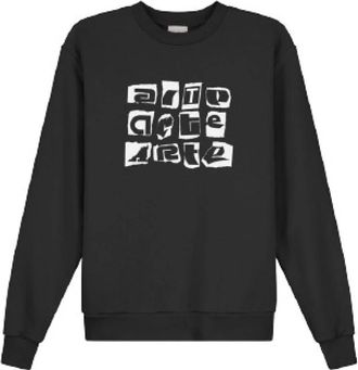 Arte Homme, Sweatshirts et sweats &agrave; capuche, Noir, Taille: M Crewneck SweaT-shirt
