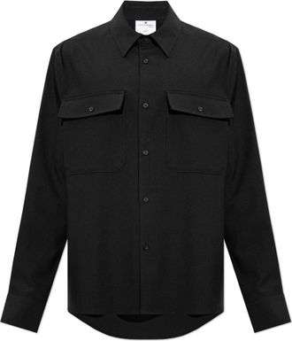 Courr&egrave;ges Herren, Shirts, Schwarzk, XLGr&ouml;&szlig;e