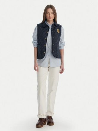 Lauren Ralph Lauren Weste 297P10887001 Dunkelblau Regular Fit