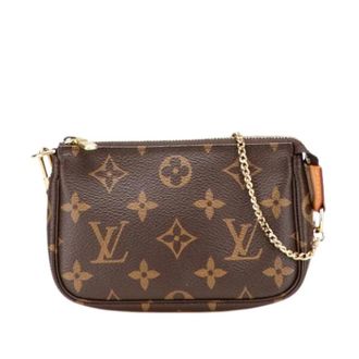 Louis Vuitton Mini Pochette Accessoires Pre-owned - Femme - Pre-owned - Brun - Taille: ONE Size