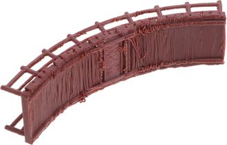 Cabilock Chinesische Architektonische Ornamente Winzige Brückenstatuen Puppenhaus-Miniatur-bogenbrücke Zen-Garten- Feengartendekoration Feengarten Zubehör Mini