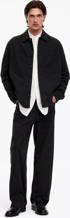 Arket Utility-Overshirt -Schwarz