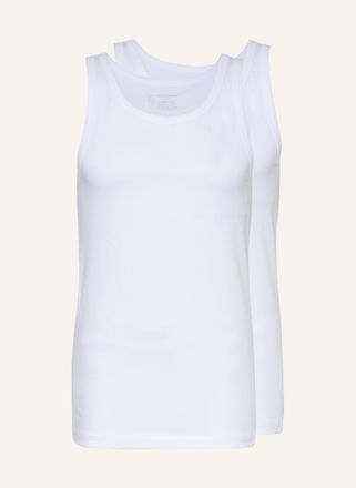 Schiesser 2er-Pack Unterhemden 95/5 weiss