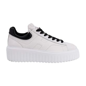 Hogan Femme, Chaussures, Blanc, Taille: 40 EU H-Stripes Baskets