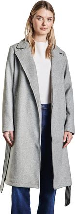 Street One Damen A202047 Revers-Mantel, metallic Grey, 44