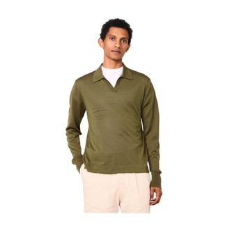 Officine G&eacute;n&eacute;rale Polo OFF E26 - - Knitwear - Herren - Gr&uuml;n - M