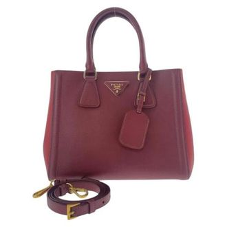 Prada Damen, Pre-Owned, Rot, ONE SIZEGröße