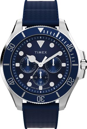 Timex Uhren - Quarz-Analoguhr Harborside Coast Multifunction - Gr. unisize - in Blau - f&uuml;r Damen