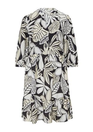 s.Oliver Minikleid Kleid Strukturiertes Kleid aus Viskosemix mit Eingrifftaschen