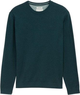 Tom Tailor Strickpullover BASIC CREWNECK KNIT aus Baumwolle