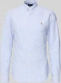 Polo Ralph Lauren Slim Fit Freizeithemd mit Knopfleiste