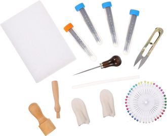 Artibetter ULDIGI Nadelfilz Satz mit 8 Nadeln Wollfilzwerkzeug Selbstgemacht Komplettset f&uuml;r Anf&auml;nger und Profis Inkl Aufbewahrungskoffer Filznadeln und Zubeh&ouml;r 