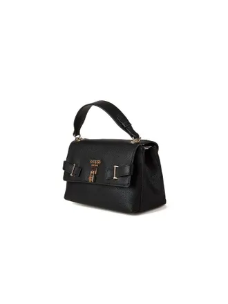 Guess Womens Crossbody Bag Black Polyurethane - Crossbody-Bags