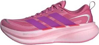 adidas Femme Supernova Glide Running Shoes, Pink Fusion/Purple Burst/Lucid Red, 40 2/3 EU