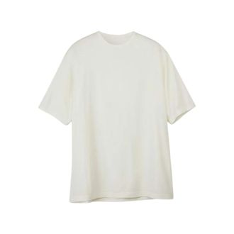 Yohji Yamamoto unisex, Pre-owned, Blanc, Taille: ONE Size Pre-owned T-shirt court &agrave; manches courtes Boxy