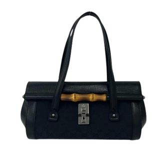 Gucci Sac bandouli&egrave;re vintage Pre-owned - Femme - Pre-owned - Noir - Taille: ONE Size