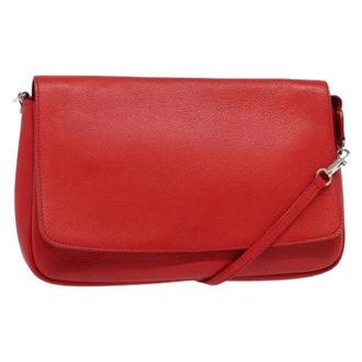Louis Vuitton Pre-owned Cuir sacs-louis-vuitton - Femme - Pre-owned - Rouge - Taille: ONE Size