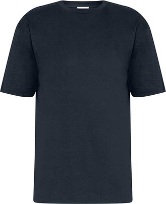 Drykorn Glattes T-Shirt mit Modal-Anteil, Regular Fit in