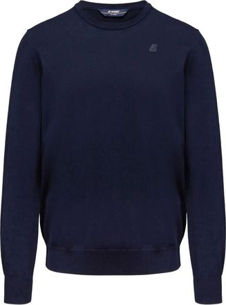 K-Way Homme, Pulls, Bleu, Taille: 2XL Sebastien Cotton Crewneck