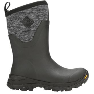 The Original Muck Boot Company Damen Gummistiefel Arctic Ice (42 EU) (Schwarz/Grau meliert)