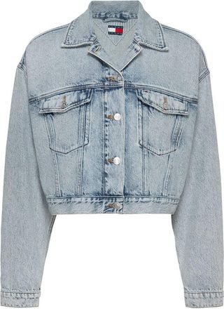Tommy Jeans Damen Jeansjacke OVERSIZED CROPPED FIT TRUCKER JACKET