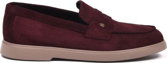 Baldinini Wildleder Loafer - - Shoes - Damen - Rot - 38 EU