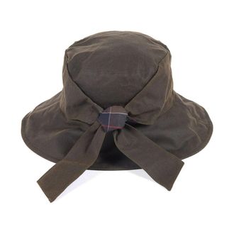 Barbour Land-inspirierter gewachster Baumwollhut - - Accessories - Damen - Gr&uuml;n - L