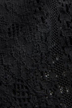 Next Langarmbluse Lang&auml;rmelige Bluse mit Spitze (1-tlg)