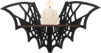 Generic Fledermausförmige Eckregale aus, gerade, hohl, kreativ, dekorativ, Wandregal, schwimmendes Halloween-, Organisation, Küche, Wohnzimmer, montiertes, hä