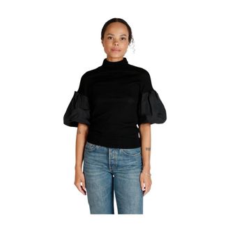 Meimeij Pull en maille - Femme - Pulls - Noir - Taille: 36 FR