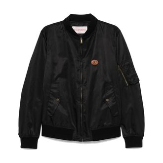 Valentino Nylon Bomberjacke - - Jackets - Herren - Schwarzk - M